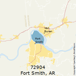 Ft Smith Zip Code Map - United States Map