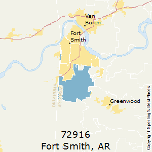 Ft Smith Zip Code Map - Map