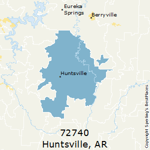 Huntsville (zip 72740), AR