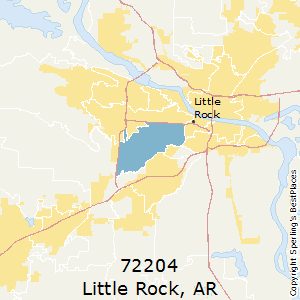Best Places to Live in Little Rock (zip 72204), Arkansas