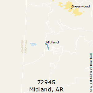Midland (zip 72945), AR