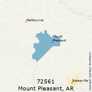 Mount Pleasant Zip Code Map - Map