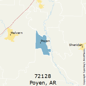 Poyen (zip 72128), AR
