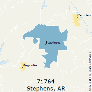 Stephens (zip 71764), AR