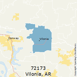 Vilonia (zip 72173), AR