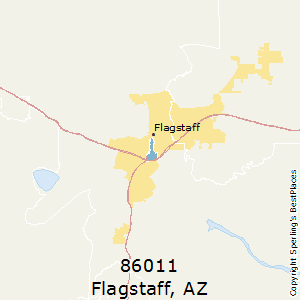 Zip Code Map For Flagstaff Az - United States Map