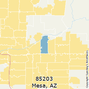 Mesa (zip 85203), AZ