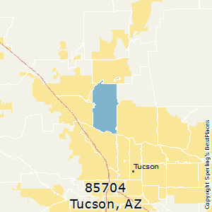 Zip Codes For Tucson Arizona Map - United States Map