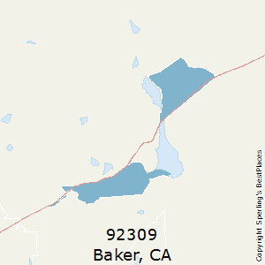 Baker (zip 92309), CA