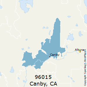 Canby (zip 96015), CA