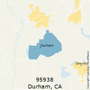 Durham County Zip Code Map - Map