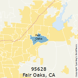 Fair Oaks Zip Code Map - United States Map