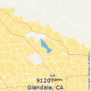 Glendale (zip 91207), CA