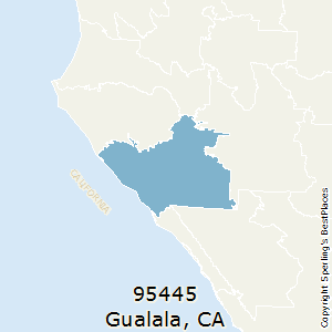 Gualala (zip 95445), CA