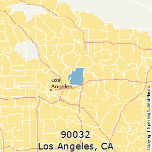 Area Code Map Los Angeles