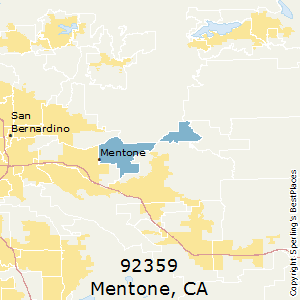 Mentone (zip 92359), CA