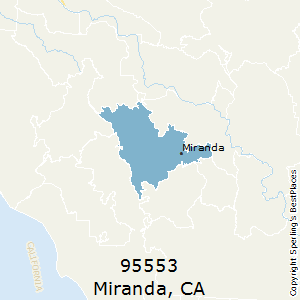 Miranda (zip 95553), CA