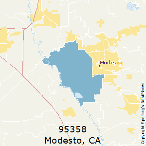 Modesto (zip 95358), CA