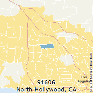 West Hollywood Zip Code Map - Map