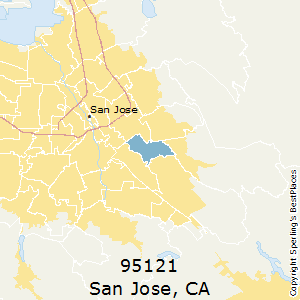West San Jose Zip Codes