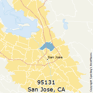 Area Code Map San Jose Ca San Jose, California Area Map Light
