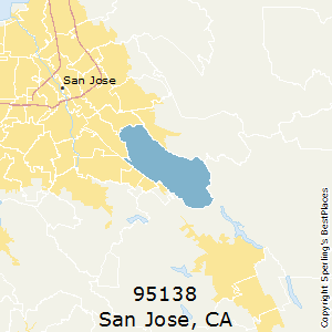 Zip Code Map San Jose - Map