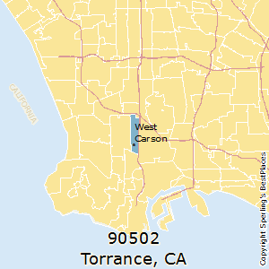 Torrance Ca Zip Code Map - Map