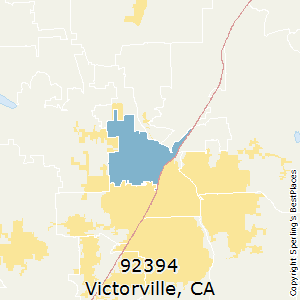 Victorville (zip 92394), CA