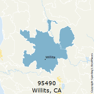 Willits (zip 95490), CA