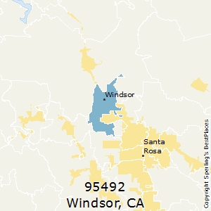 Windsor (zip 95492), CA