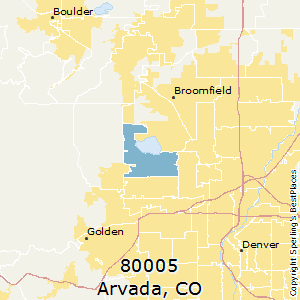 Arvada (zip 80005), CO