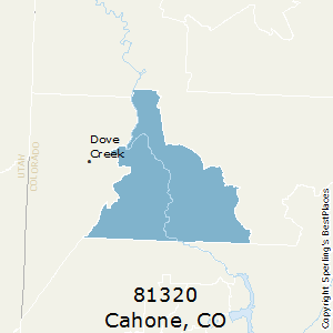 Cahone (zip 81320), CO