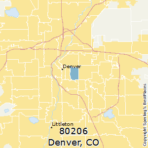 Denver (zip 80206), CO