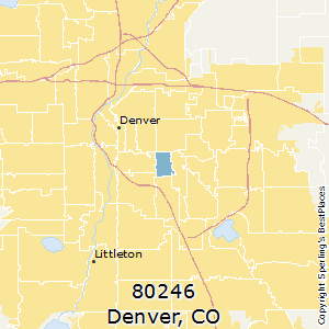 Denver (zip 80246), CO