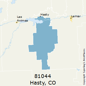 Hasty (zip 81044), CO