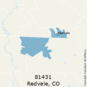 Redvale (zip 81431), CO