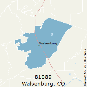 Walsenburg (zip 81089), CO