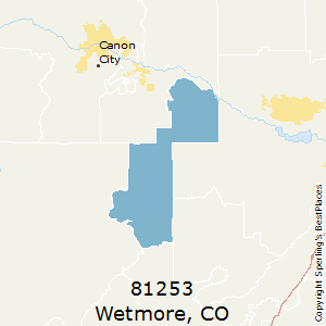 Wetmore (zip 81253), CO