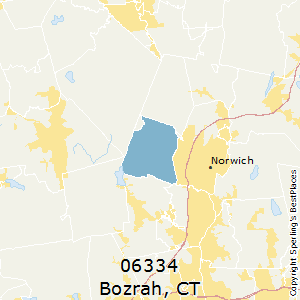 Bozrah (zip 06334), CT
