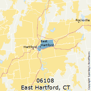 Hartford Zip Code Map East Coast