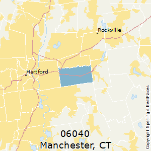 Manchester (zip 06040), CT