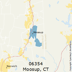 Moosup (zip 06354), CT