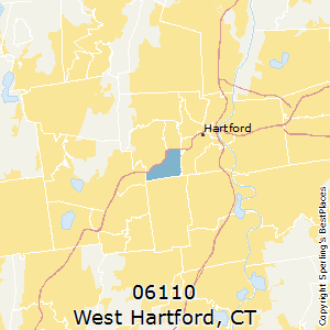 Hartford Zip Code Map East Coast