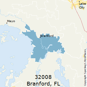 Branford (zip 32008), FL