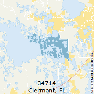 Clermont Fl Zip Code Map