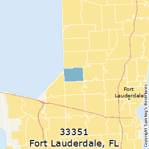 Ft Lauderdale Zip Code Map - United States Map