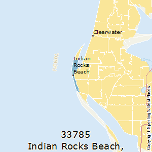 Map Of Indian Rocks Beach Florida