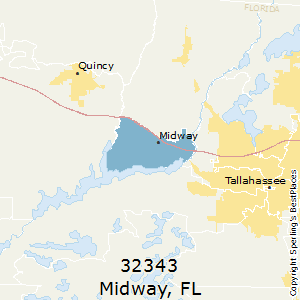 Midway (zip 32343), FL