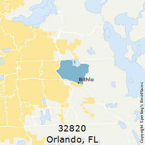 Zip Code Map Orlando 32805