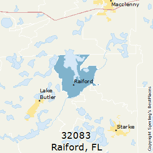 Raiford (zip 32083), FL